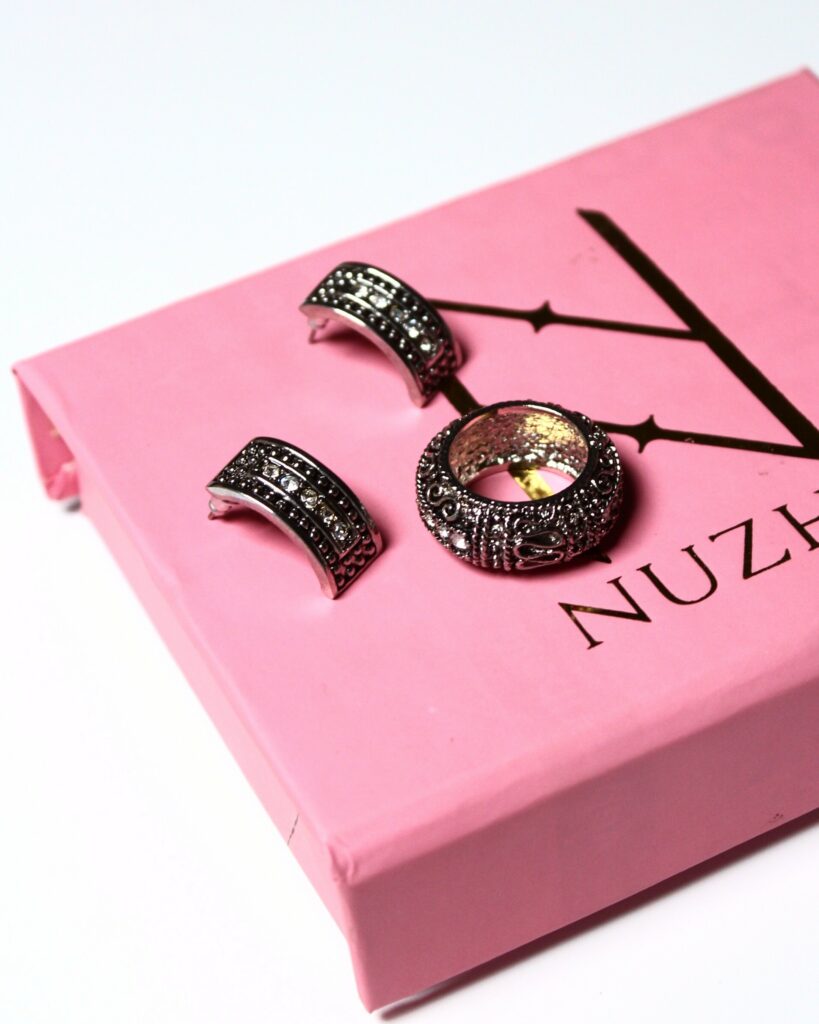 Malka - Ring & Earring Set - Nuzha