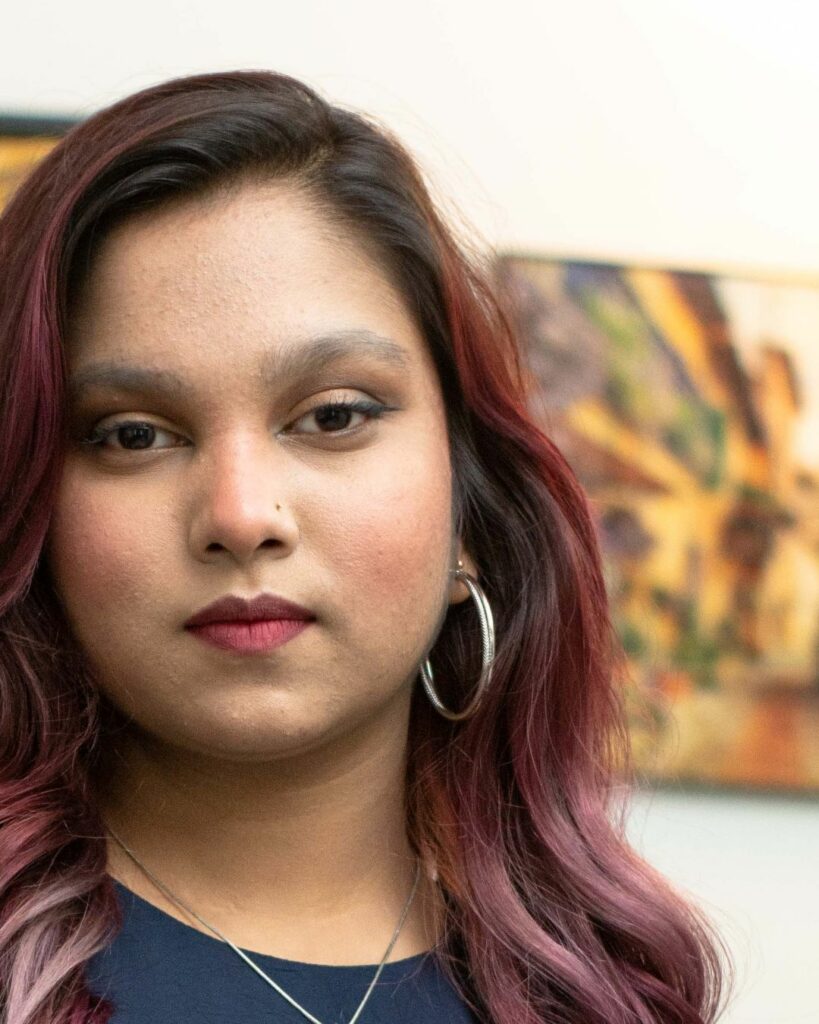 Two Tone Earring - Silver - Nuzha