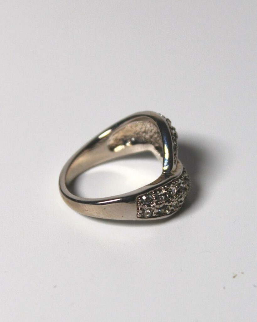 Two Lane Ring - Silver - Nuzha