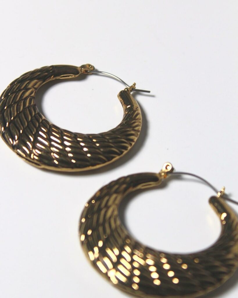 Billie Jean Earring - Oval - Nuzha